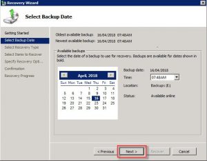 Restore Exchange 2010 Mailbox from Recovery Database