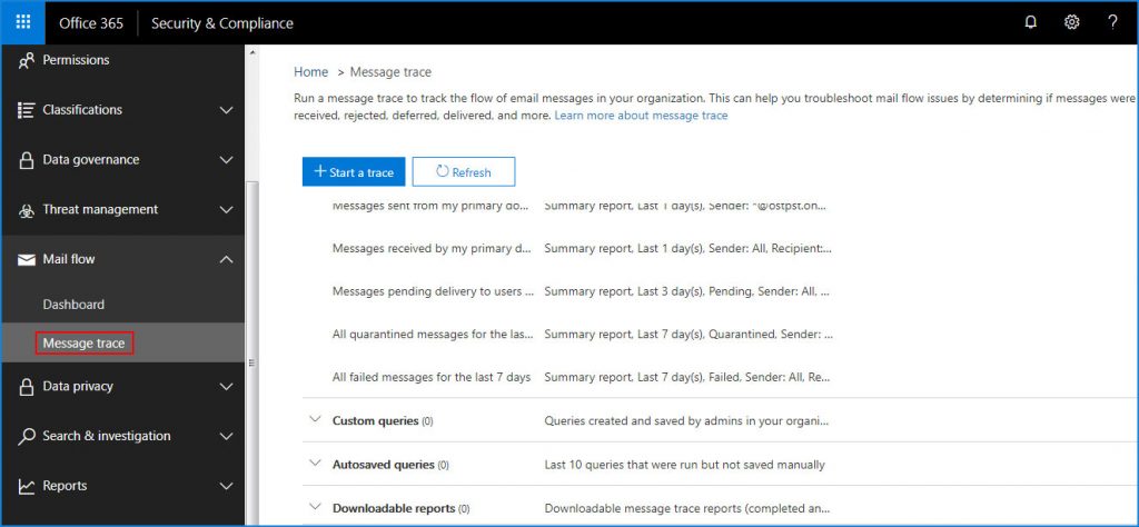 Improved version of office 365 Message Tracking