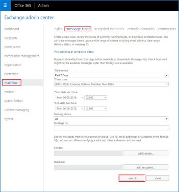 Improved version of office 365 Message Tracking