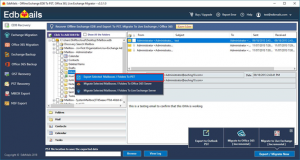 EdbMails EDB viewer tool to view EDB file for Free