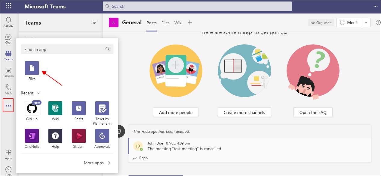 A look at some of the advanced features of Microsoft Teams.