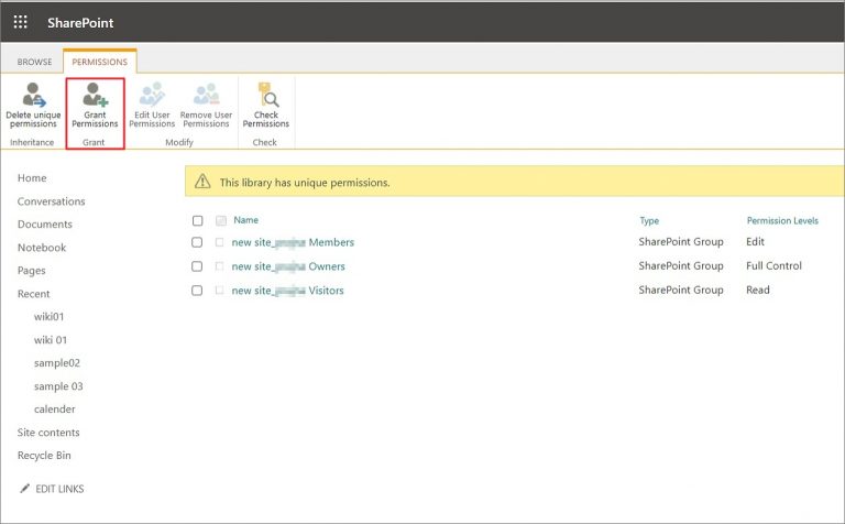 How to customize permissions in SharePoint online?