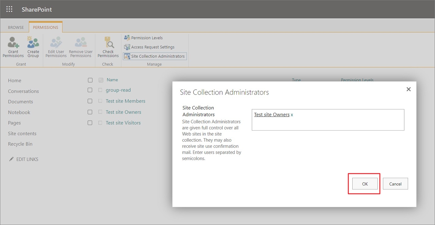 How to customize permissions in SharePoint online?