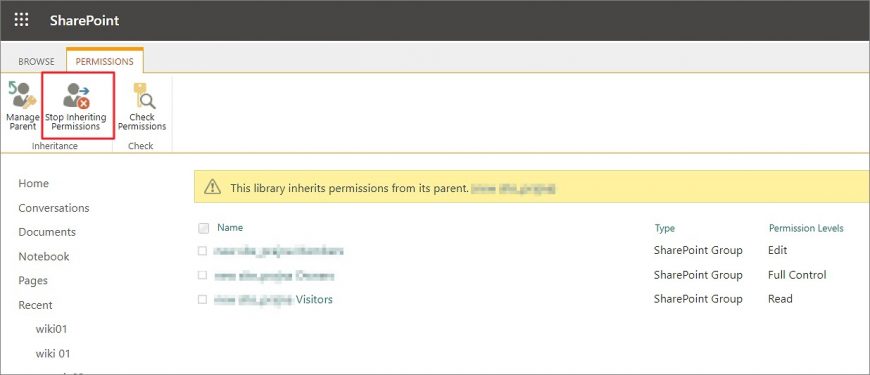 How to customize permissions in SharePoint online?