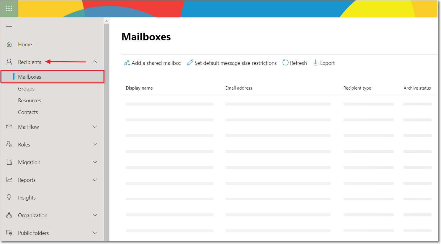 Convert a User Mailbox to Shared Mailbox in Office 365