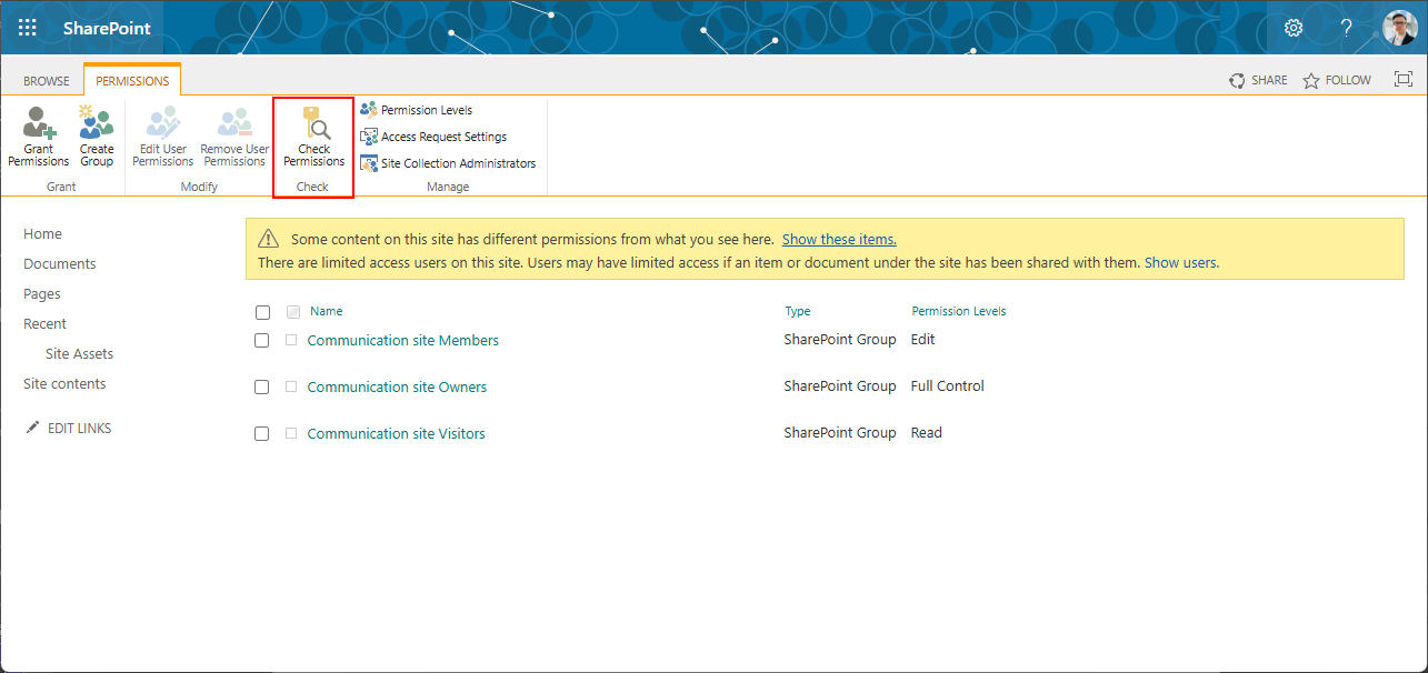 How to Check SharePoint Site Access Permissions for Users and Groups